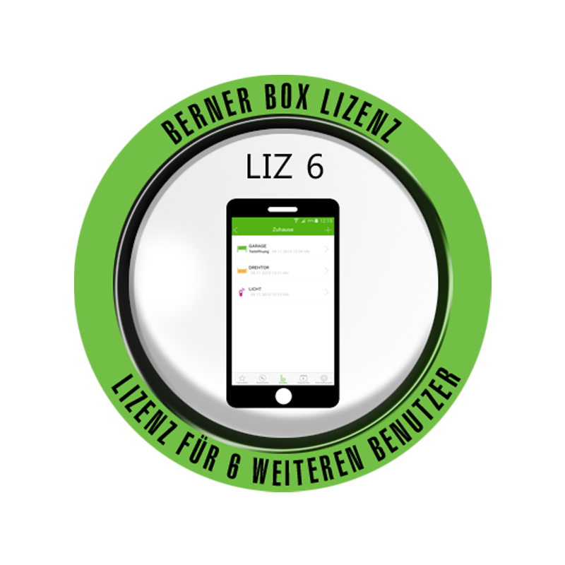 Berner Box Lizenz für 6 Nutzer | kompetenter Fachhandel | Handsender-Shop